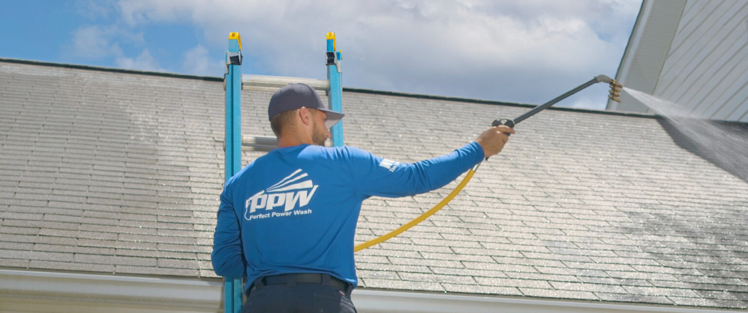 Trusted Roof Soft Wash Service | Eliminate Black Streaks, Algae & More